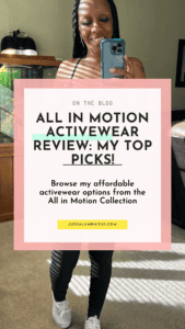All in Motion Activewear Review: My Top Picks! - Juscallmenicki